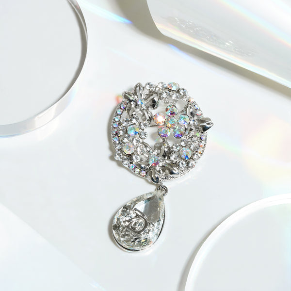 Dayana Brooch - Silver - ZYTADELIA