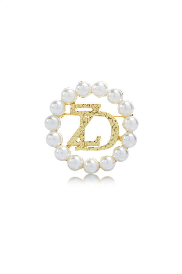 Yesha Brooch - Gold - ZYTADELIA