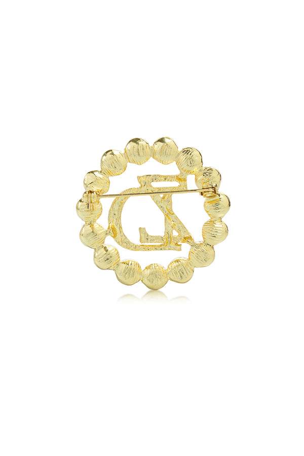 Yesha Brooch - Gold - ZYTADELIA
